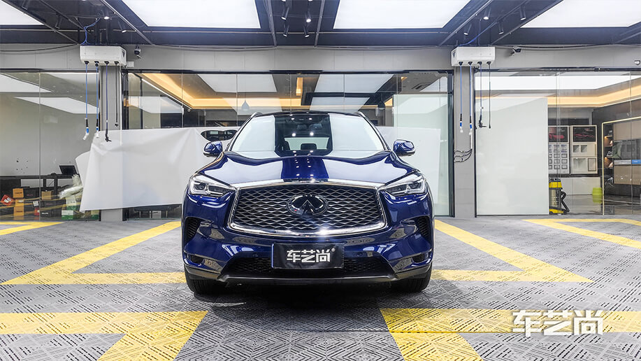 英菲尼迪QX5施工龙膜隐形车衣案例 -- 车艺尚威固